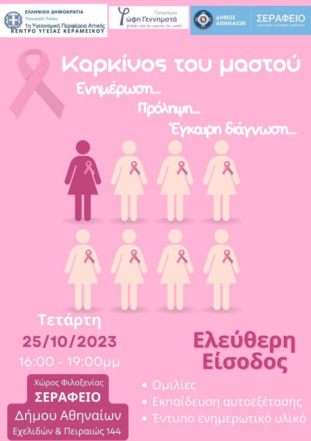 Πρόσκληση σε Εκδήλωση για την Πρόληψη του καρκίνου Μαστού Κ.Υ ...